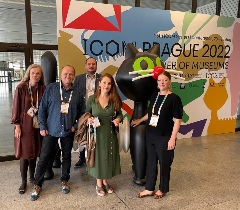 The first anniversary of the 26th General Conference ICOM Prague 2022 - ICOM CZECHIA - ICOM CZECHIA